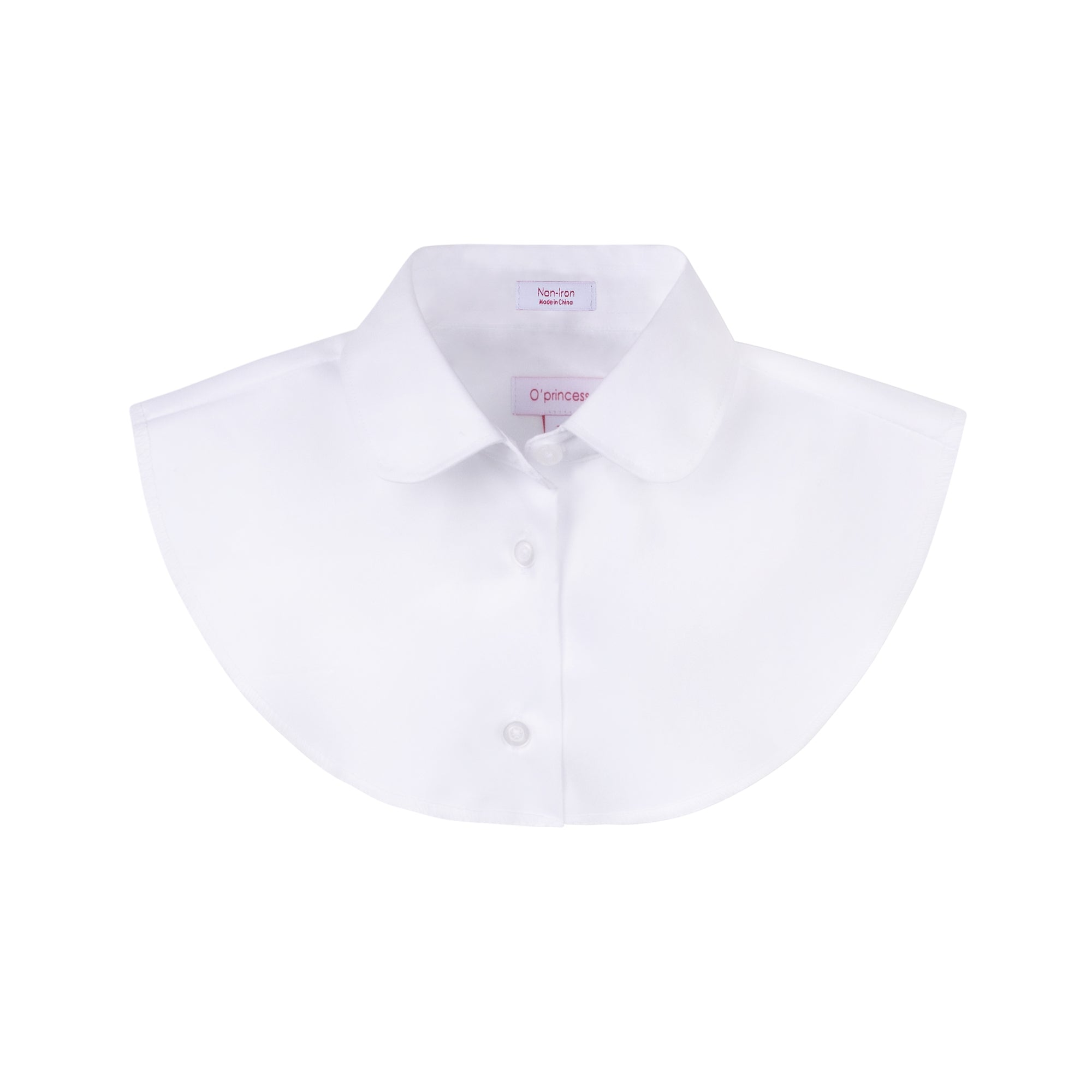 Dickey-short with rounded collar – Pleated