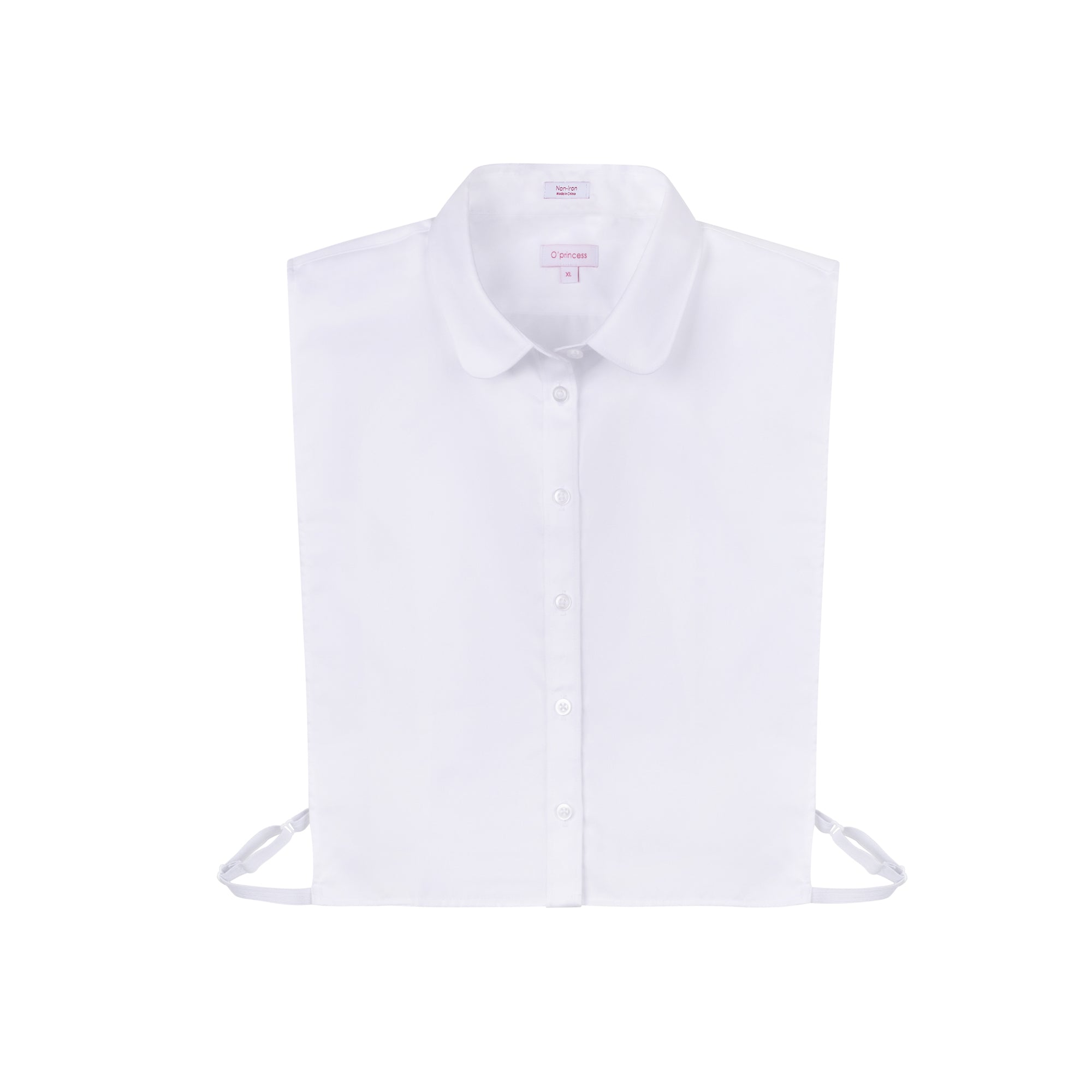 Dickey- long with rounded collar – Pleated